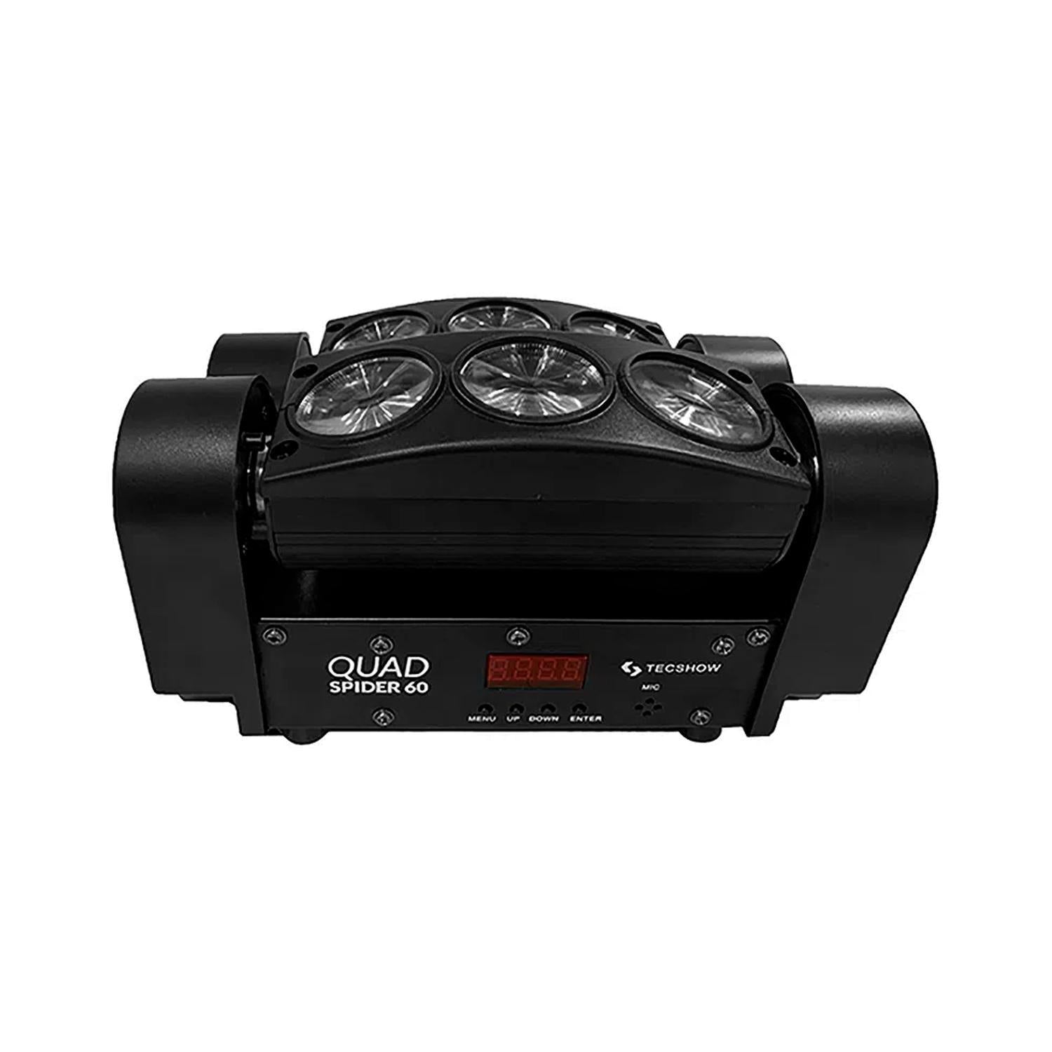 TecShow QUAD SPIDER 60 Cabeza Móvil Beam