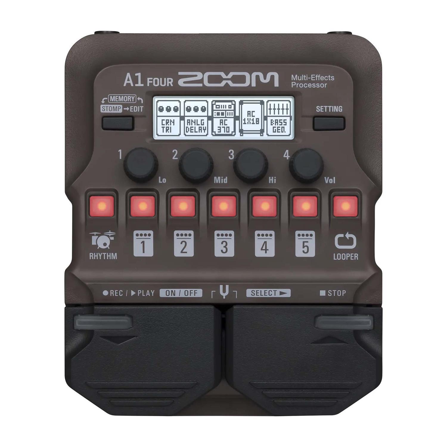 Zoom A1 FOUR Pedalera Multiefecto