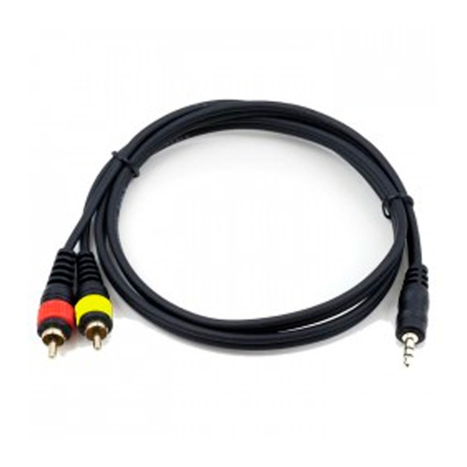 Nutech 5531 Cable Mini Plug a 2 RCA