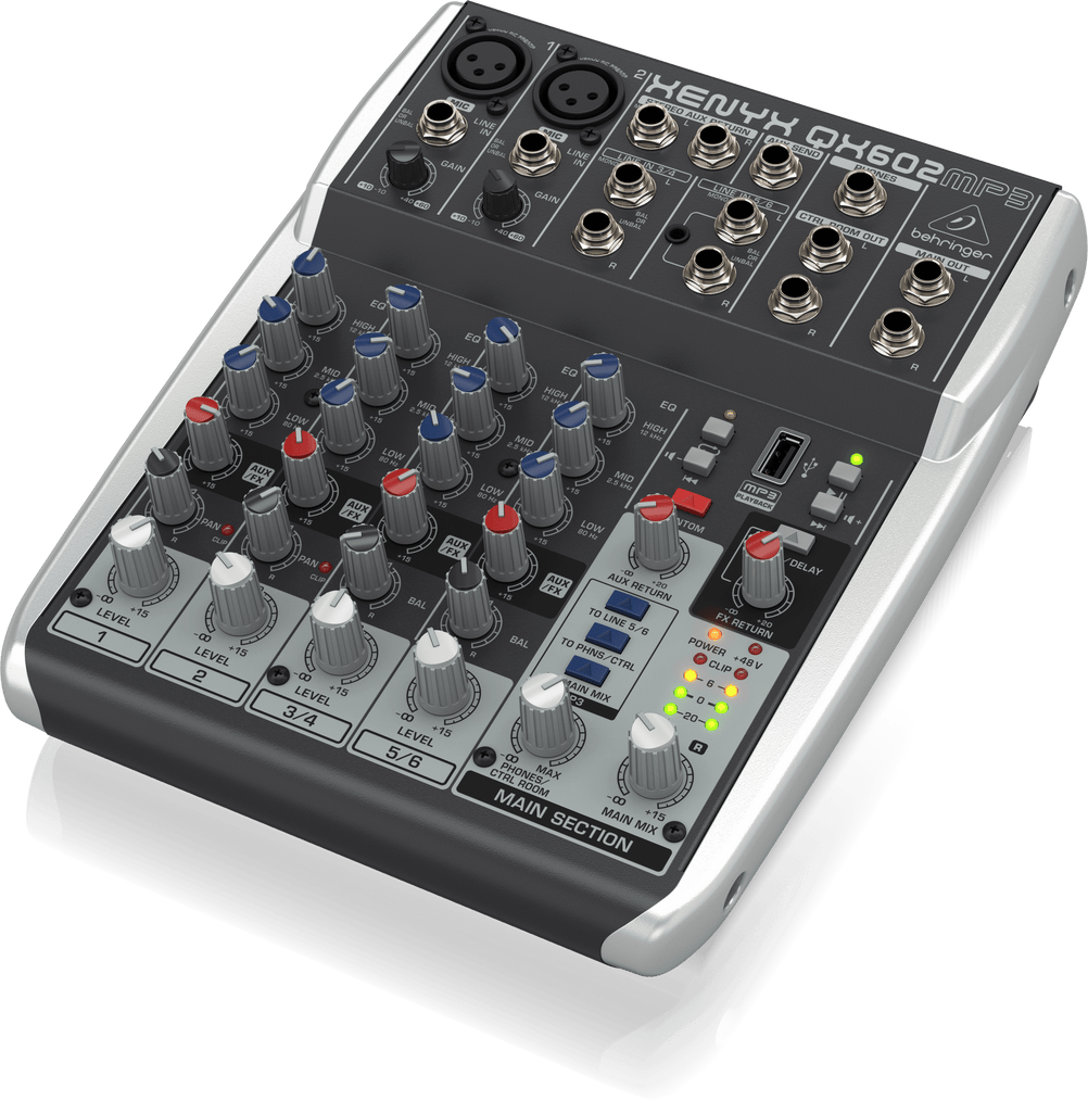 BEHRINGER XENYX QX602MP3 Mixer