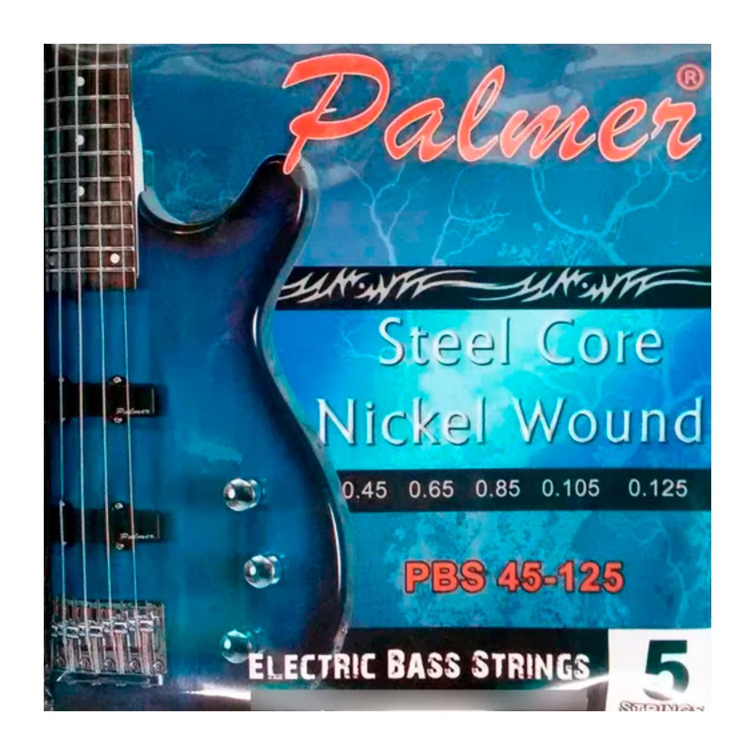 Palmer PBS 45125 Set de 5 Cuerdas Bajo Eléctrico 42-125